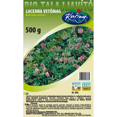 Lucerna vetőmag 500 g a Egyéb és különleges vetőmagok kategóriánkban