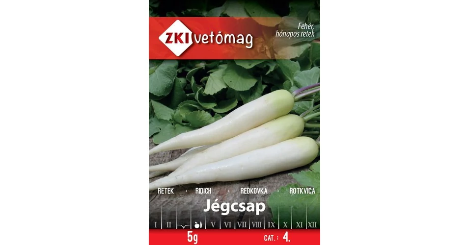 Jégcsap retek ZKI a Retek kategóriánkban